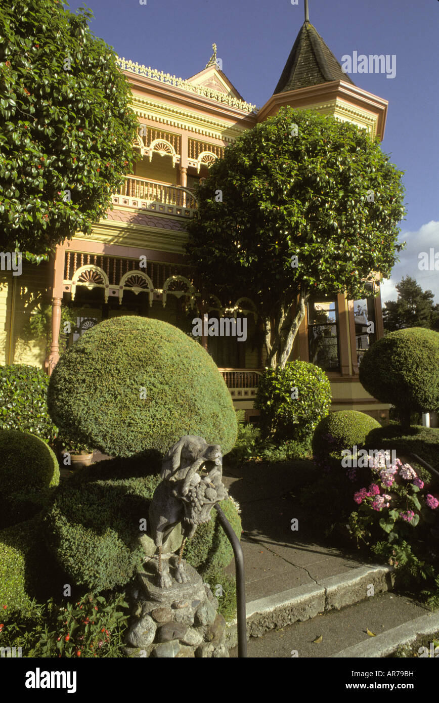 Victorian village of Ferndale Northern California Stock Photo - Alamy