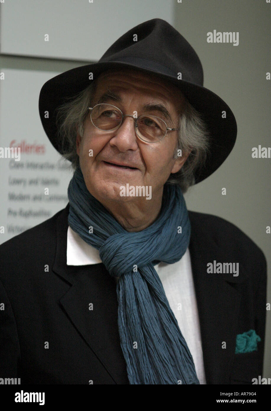 The late Magnum Photographer Rene Burri is pictured at his ...