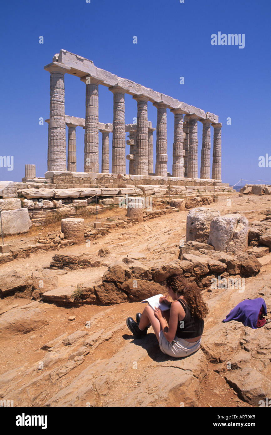 Drawing of poseidon hi-res stock photography and images - Alamy