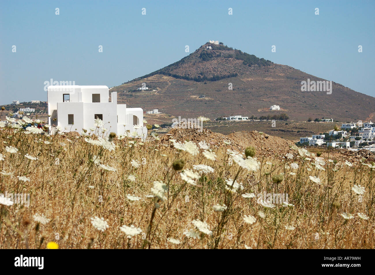 A scene on a rural Greek island Stock Photo - Alamy