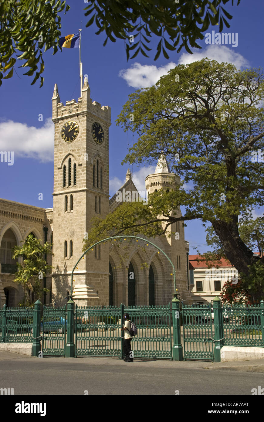 Barbados Parliament Building in Bridgetown Stock Photo - Alamy