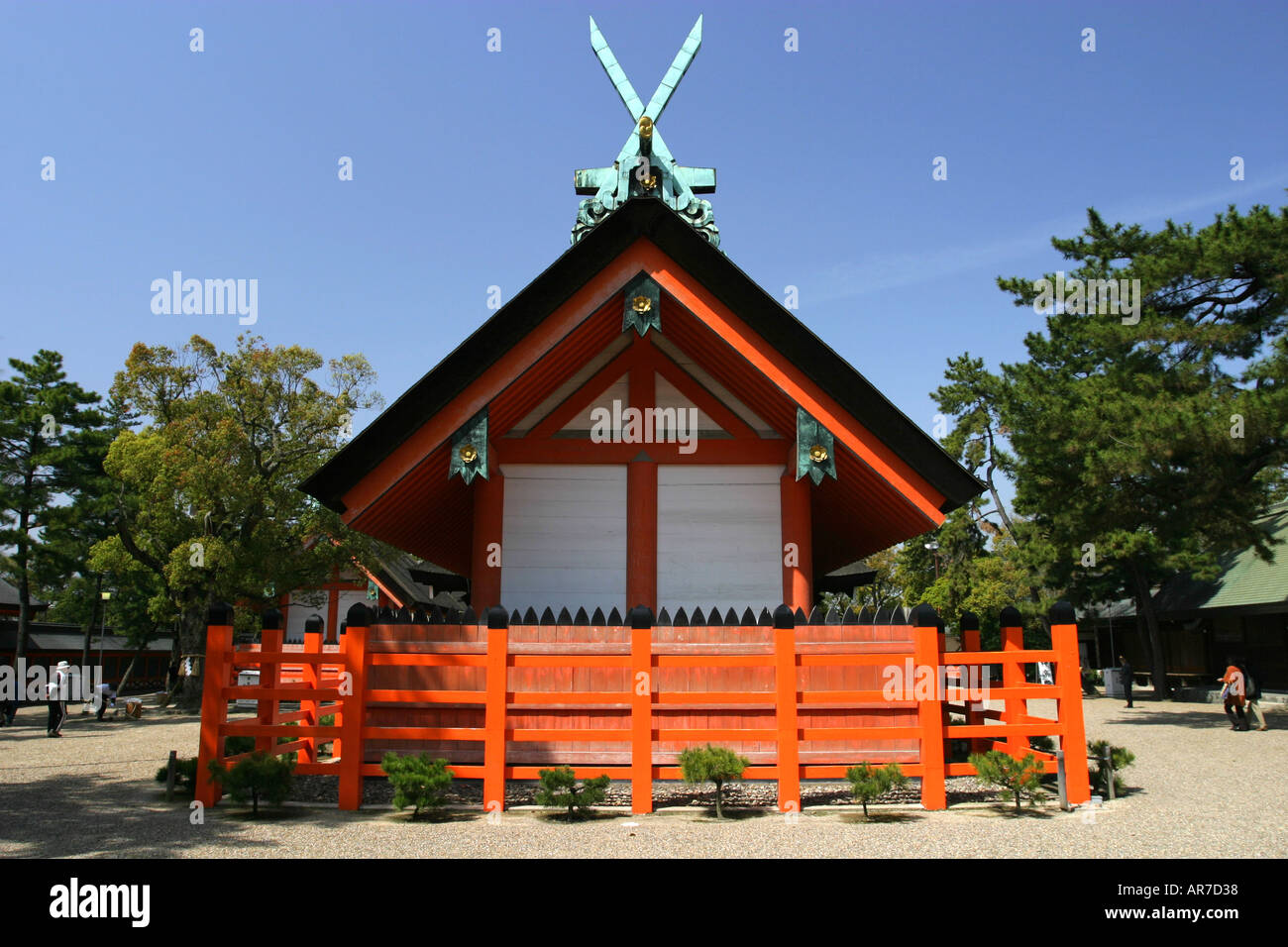 Sumiyoshi Taisha shrine Osaka Kansai Japan Asia Stock Photo - Alamy