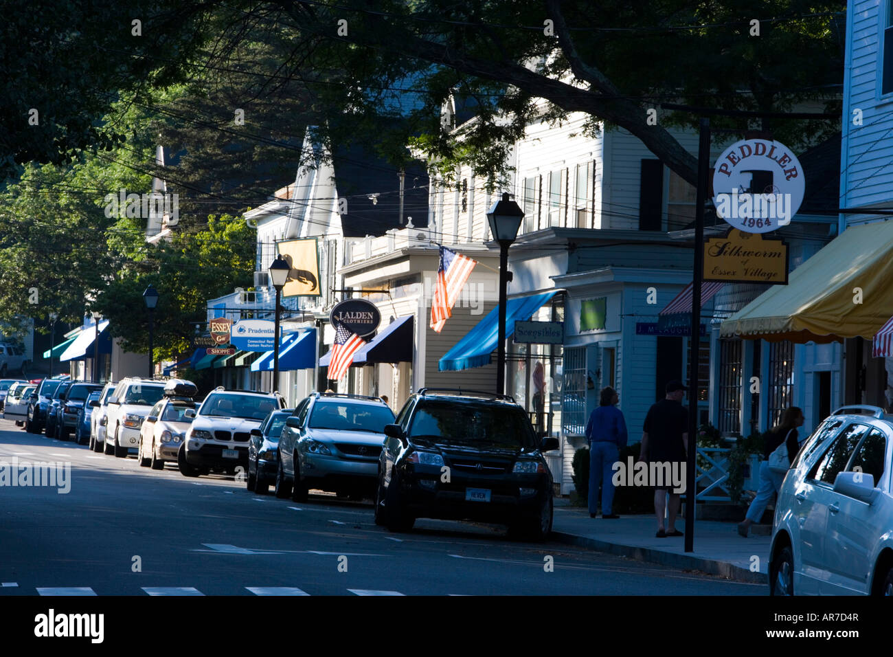 Main Street in Essex, Connecticut Stock Photo - Alamy