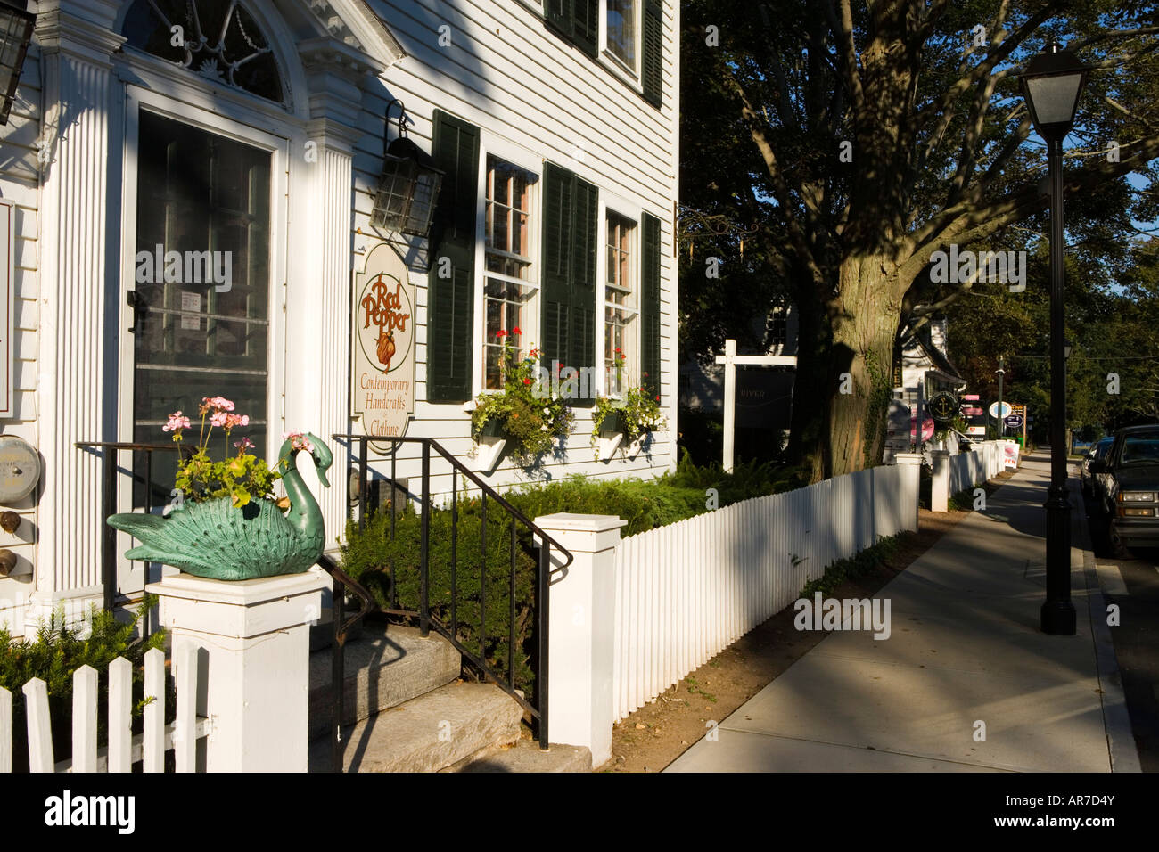 Main Street in Essex, Connecticut Stock Photo - Alamy