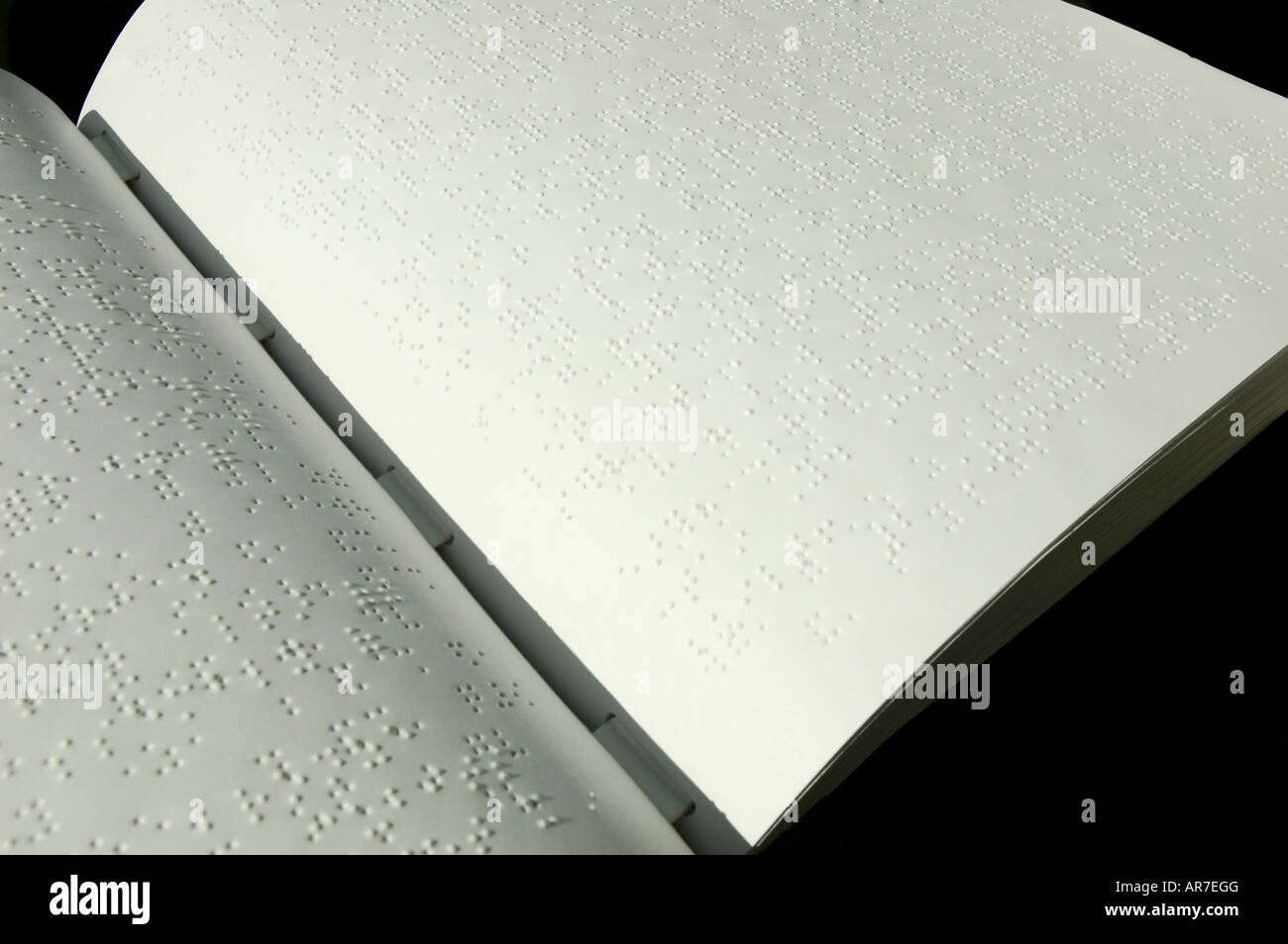 Book written in braille hi-res stock photography and images - Alamy