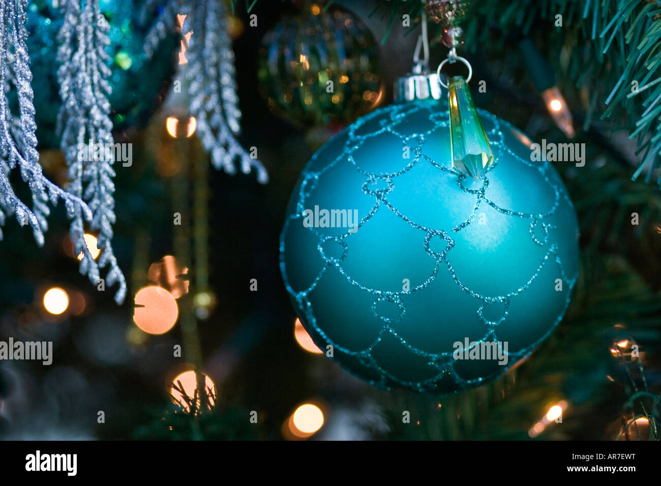 Bright festive ornaments Stock Photo - Alamy