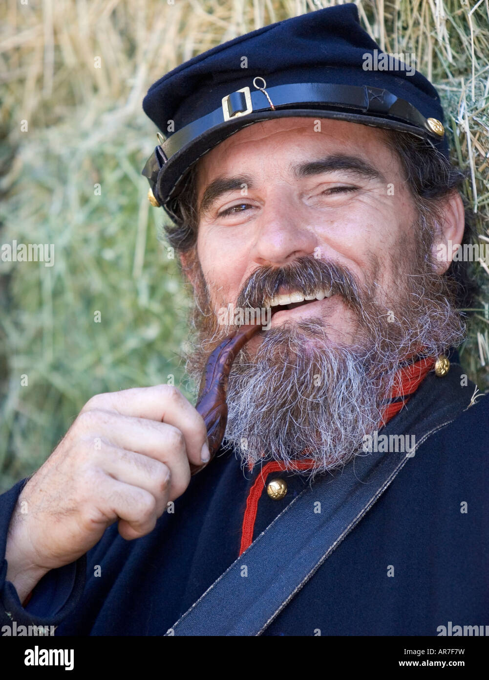 Civil war union soldier hat hi-res stock photography and images - Alamy