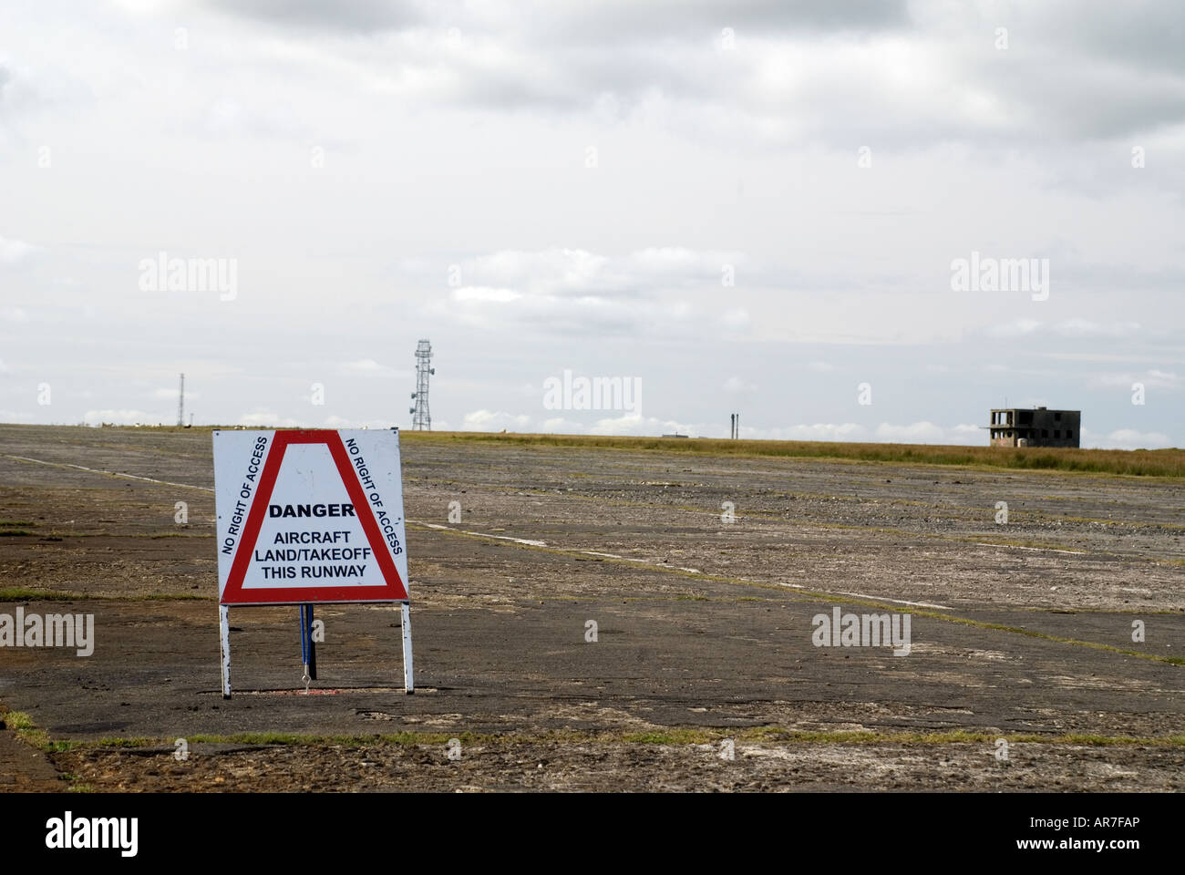 Davidstow aerodrome Cornwall Stock Photo - Alamy