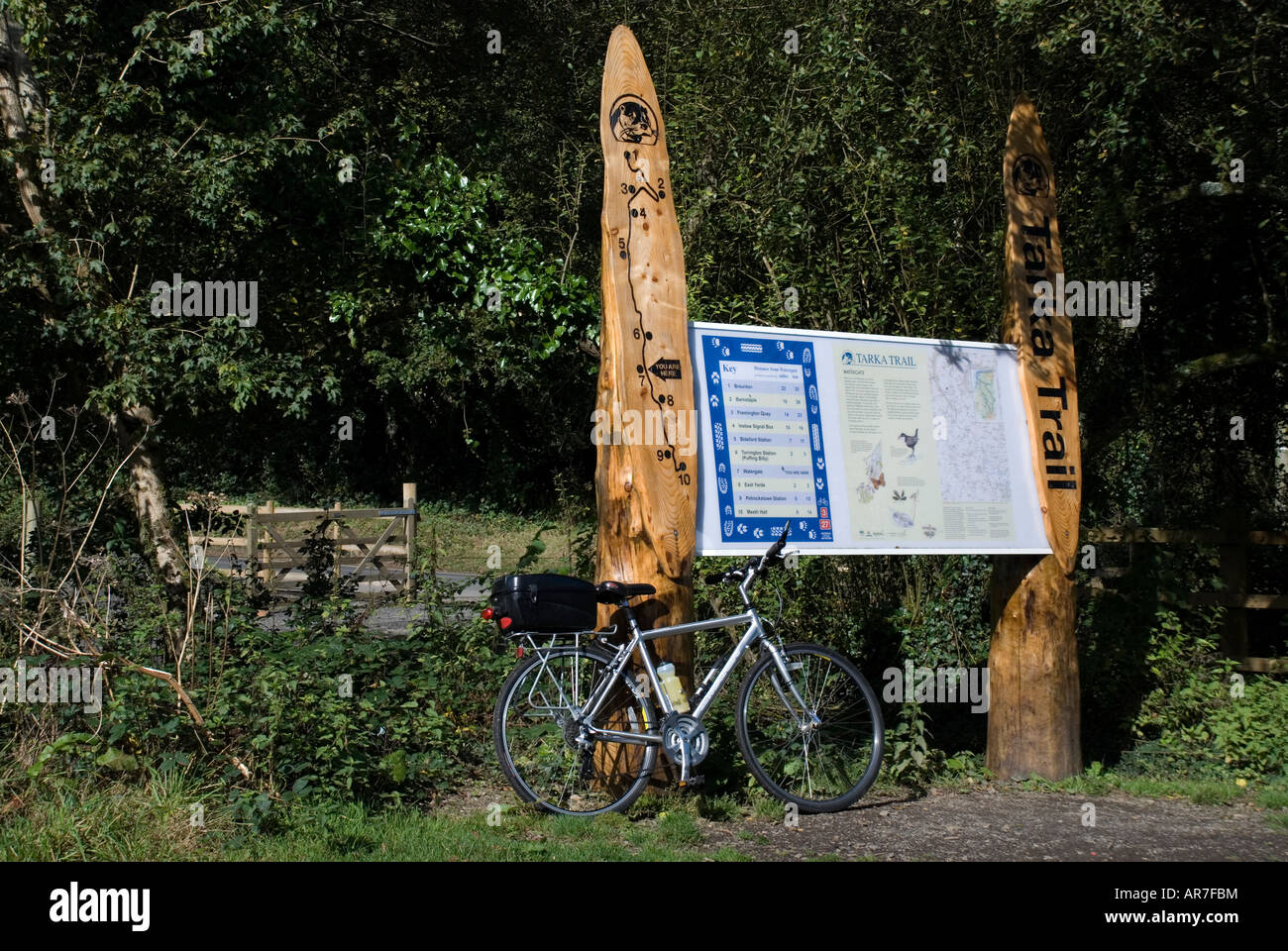 Tarka Trail at Watergate Devon Stock Photo - Alamy