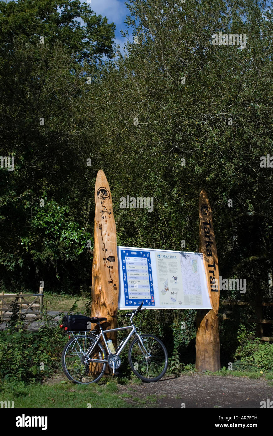 Tarka Trail at Watergate Devon Stock Photo - Alamy