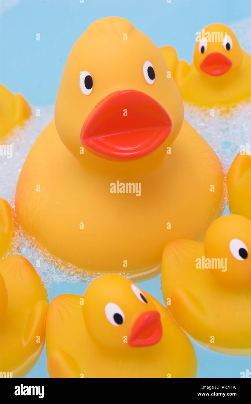 Rubber ducks bubble bath hi-res stock photography and images - Alamy