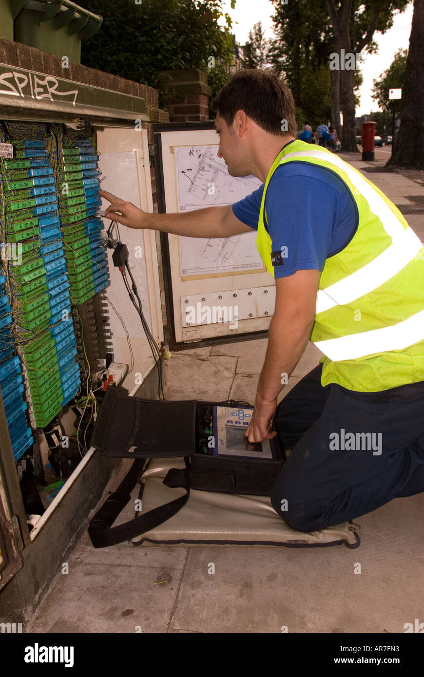 Bt telephone junction box hi-res stock photography and images - Alamy