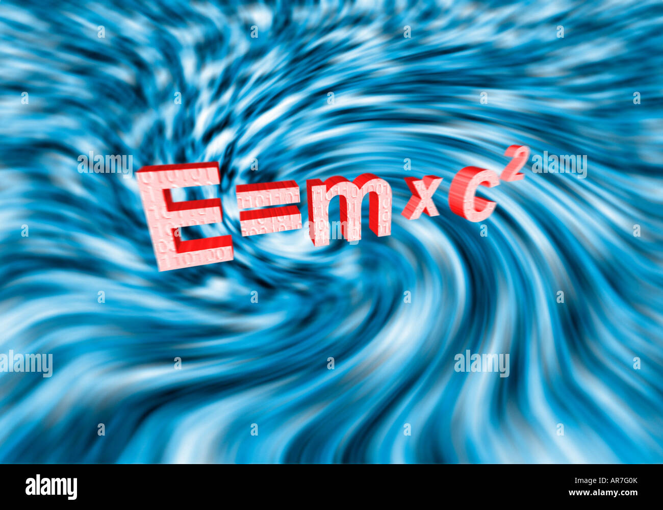 Mass energy equivalence formula. By Albert Einstein 1905 Stock Photo ...