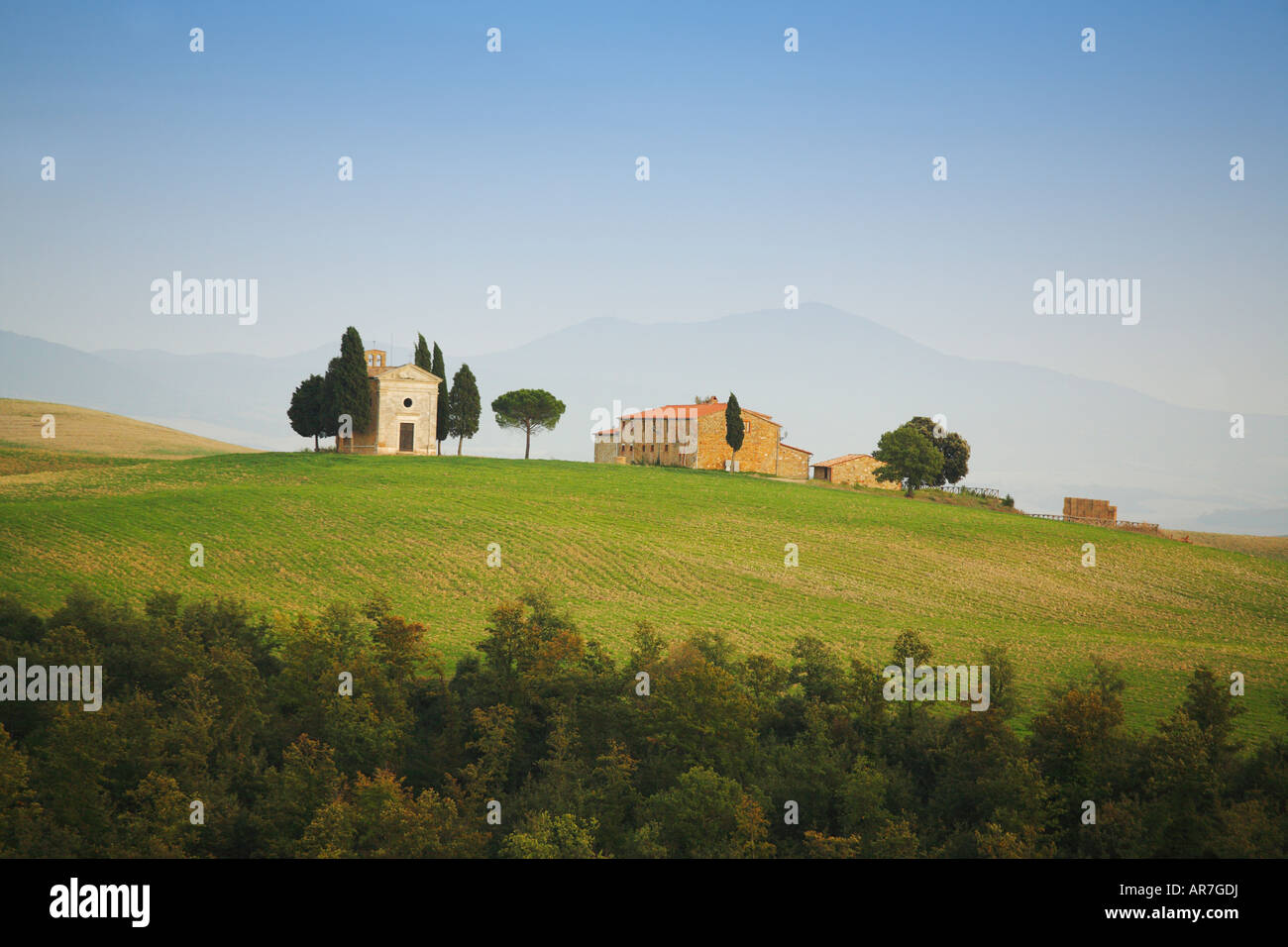 Chapel vitaleta in orcia hi-res stock photography and images - Alamy