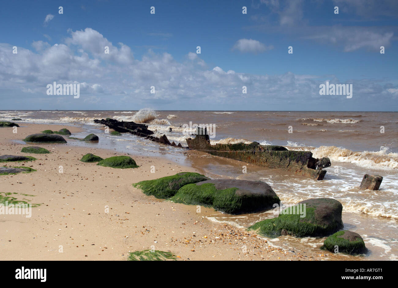 Hunstanton rocks norfolk tourism hi-res stock photography and images ...