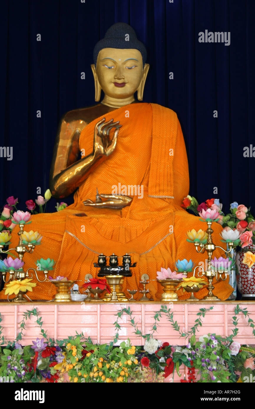 Buddha Statue , Ananda Buddha Vihara temple , Hyderabad , Secunderabad ...