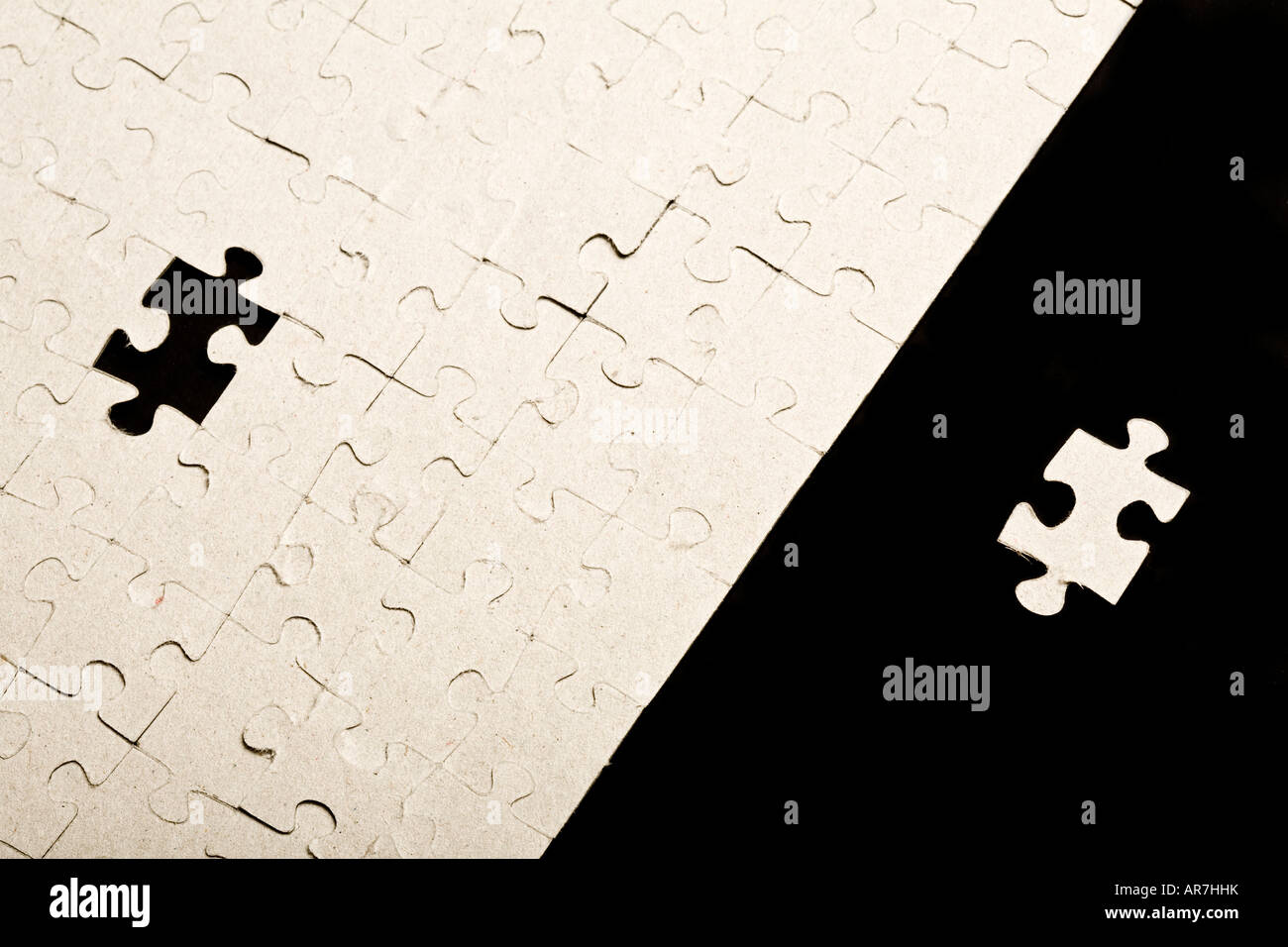 last puzzle piece Stock Photo - Alamy