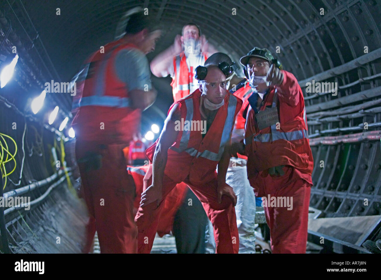 London Underground Track Tunnel High Resolution Stock Photography and ...