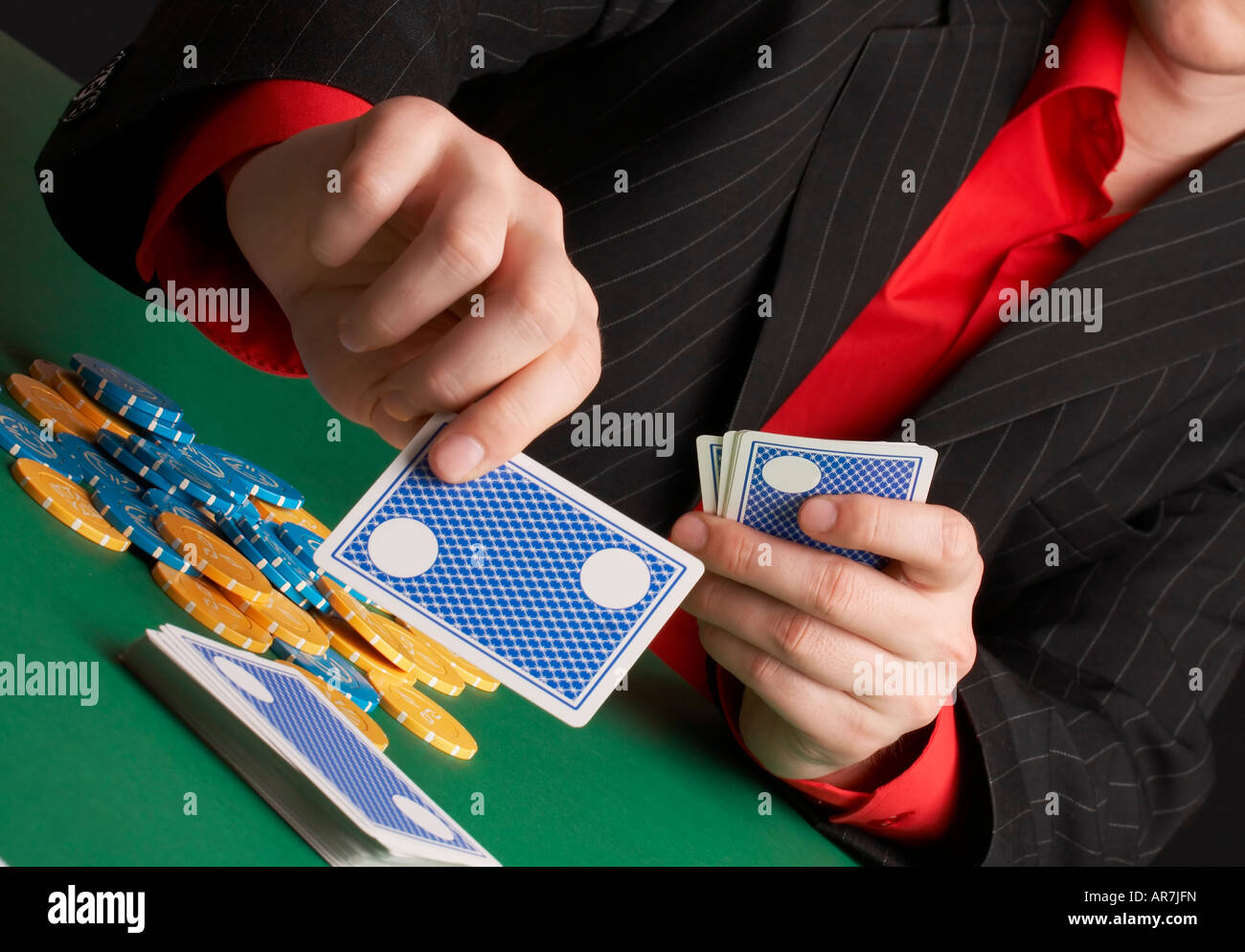 Professional poker player hi-res stock photography and images - Alamy