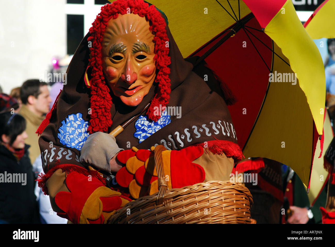 German carnival procession, Black Forest Stock Photo - Alamy