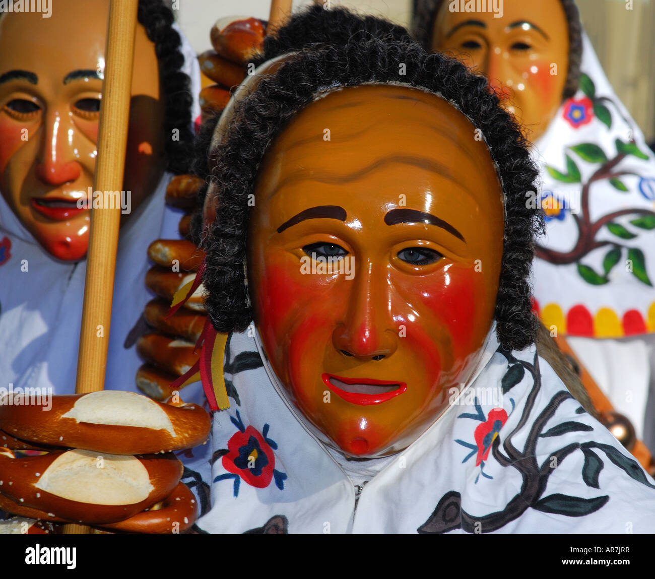 German carnival procession, Black Forest Stock Photo - Alamy