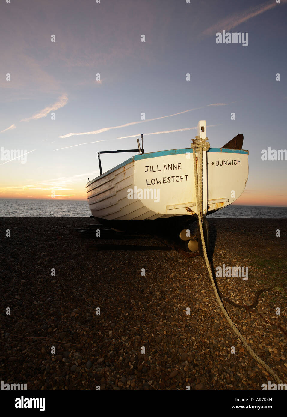 Dawn fishing boat hi-res stock photography and images - Alamy