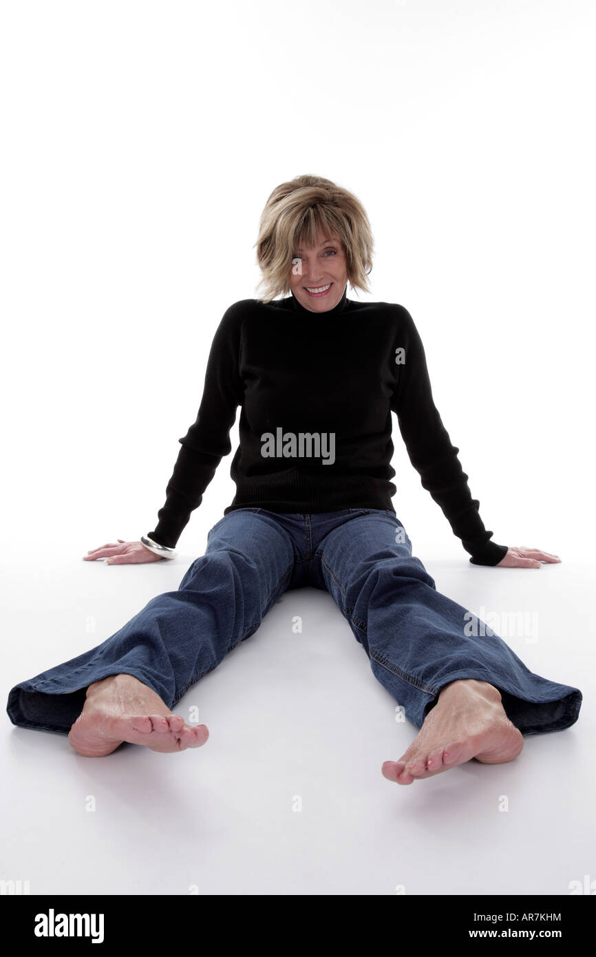 [65 year old female model] Stock Photo - Alamy