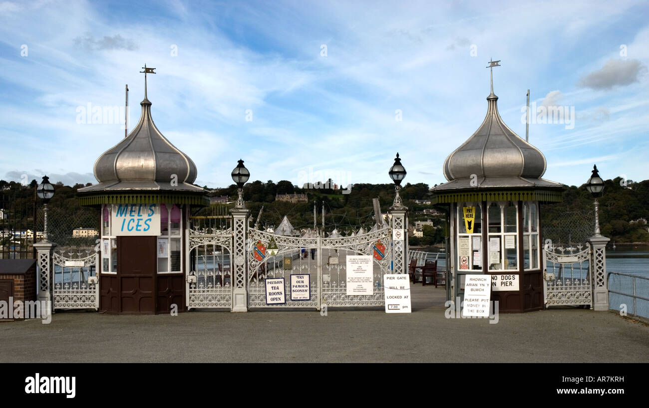 Garth Pier Bangor Gwynedd North Wales Stock Photo - Alamy