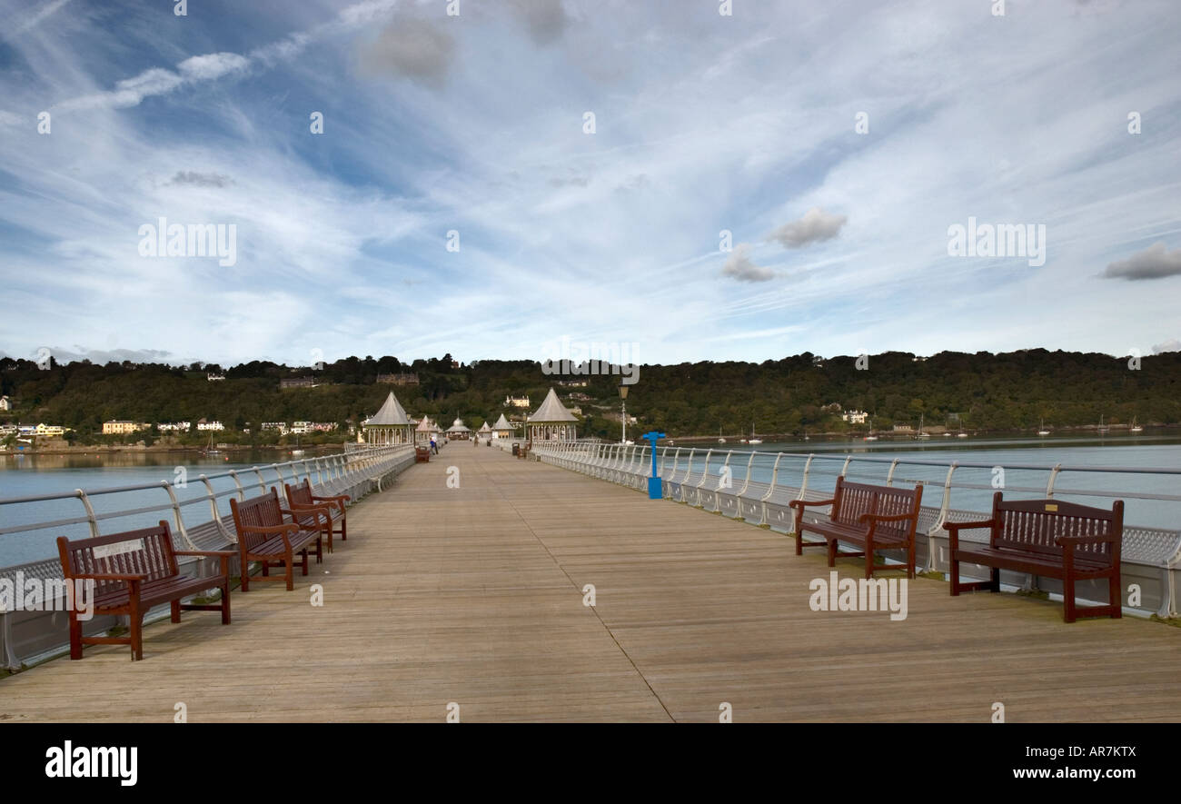 Garth Pier Bangor Gwynedd North Wales Stock Photo - Alamy