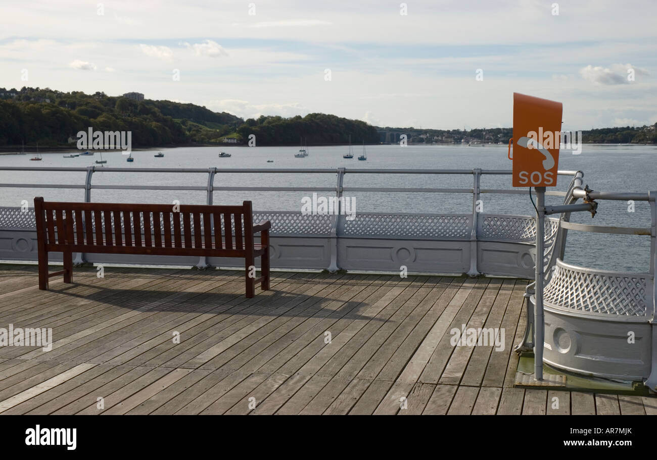 Garth Pier Bangor Gwynedd North Wales Stock Photo - Alamy
