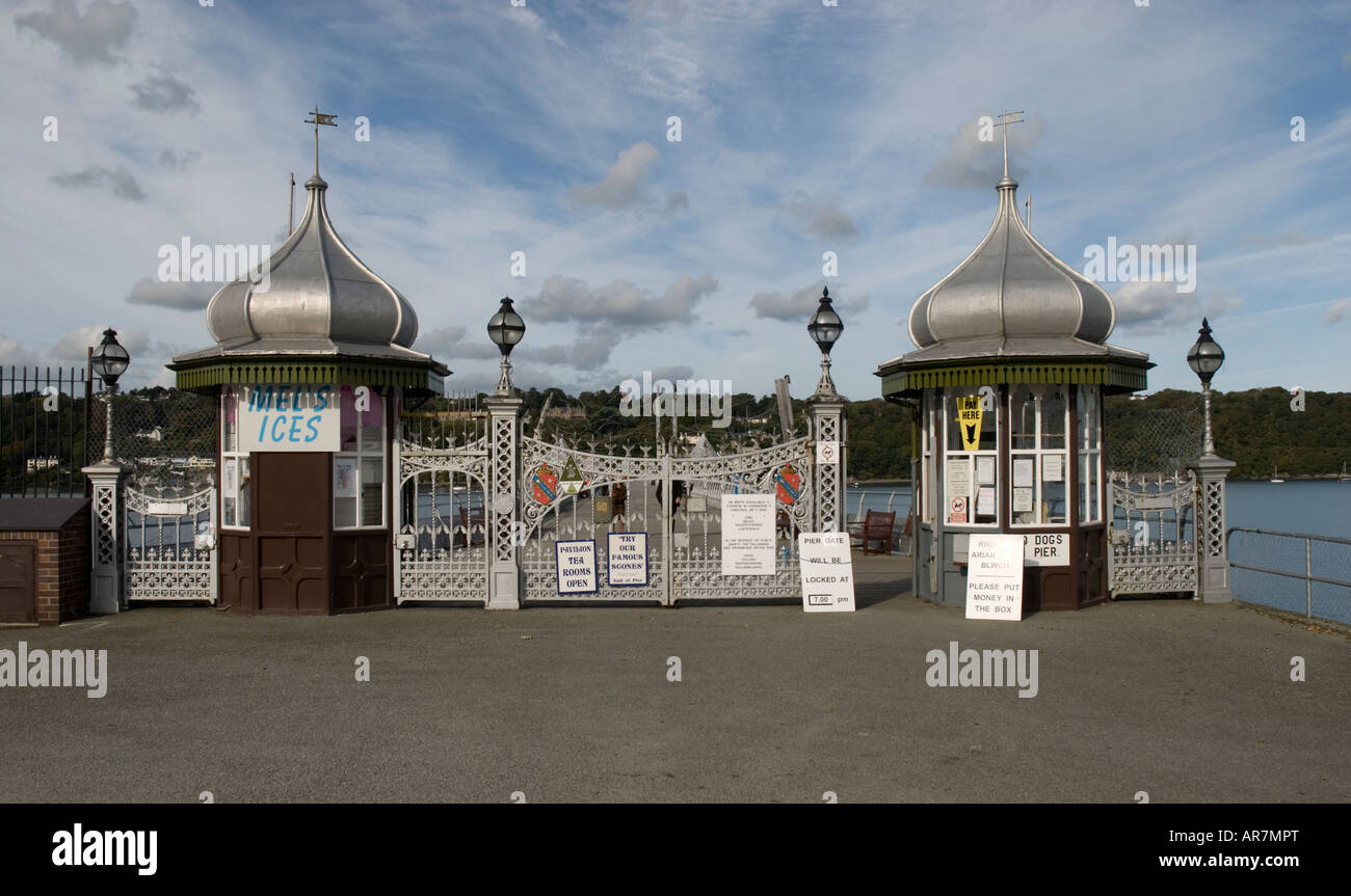 Garth Pier Bangor Gwynedd North Wales Stock Photo - Alamy