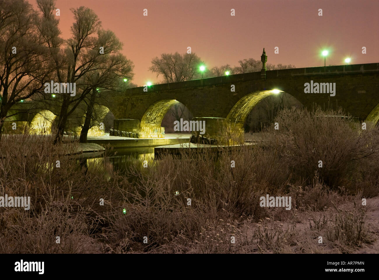 Stone Bridge, Regensburg, Bavaria, Germany Stock Photo - Alamy