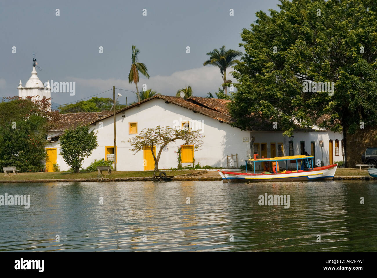 bay of Angra Brazil , Paraty Stock Photo - Alamy