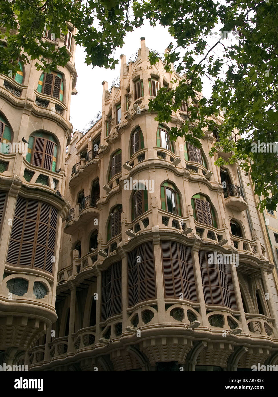 Modernista buildings Palma Mallorca Spain Stock Photo - Alamy