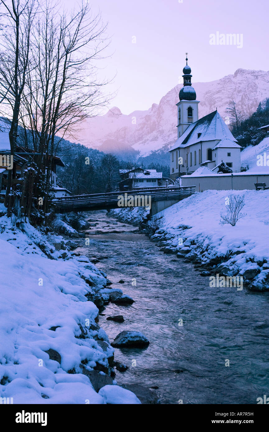 Church at Ramsau, Bavaria, Germany Stock Photo - Alamy