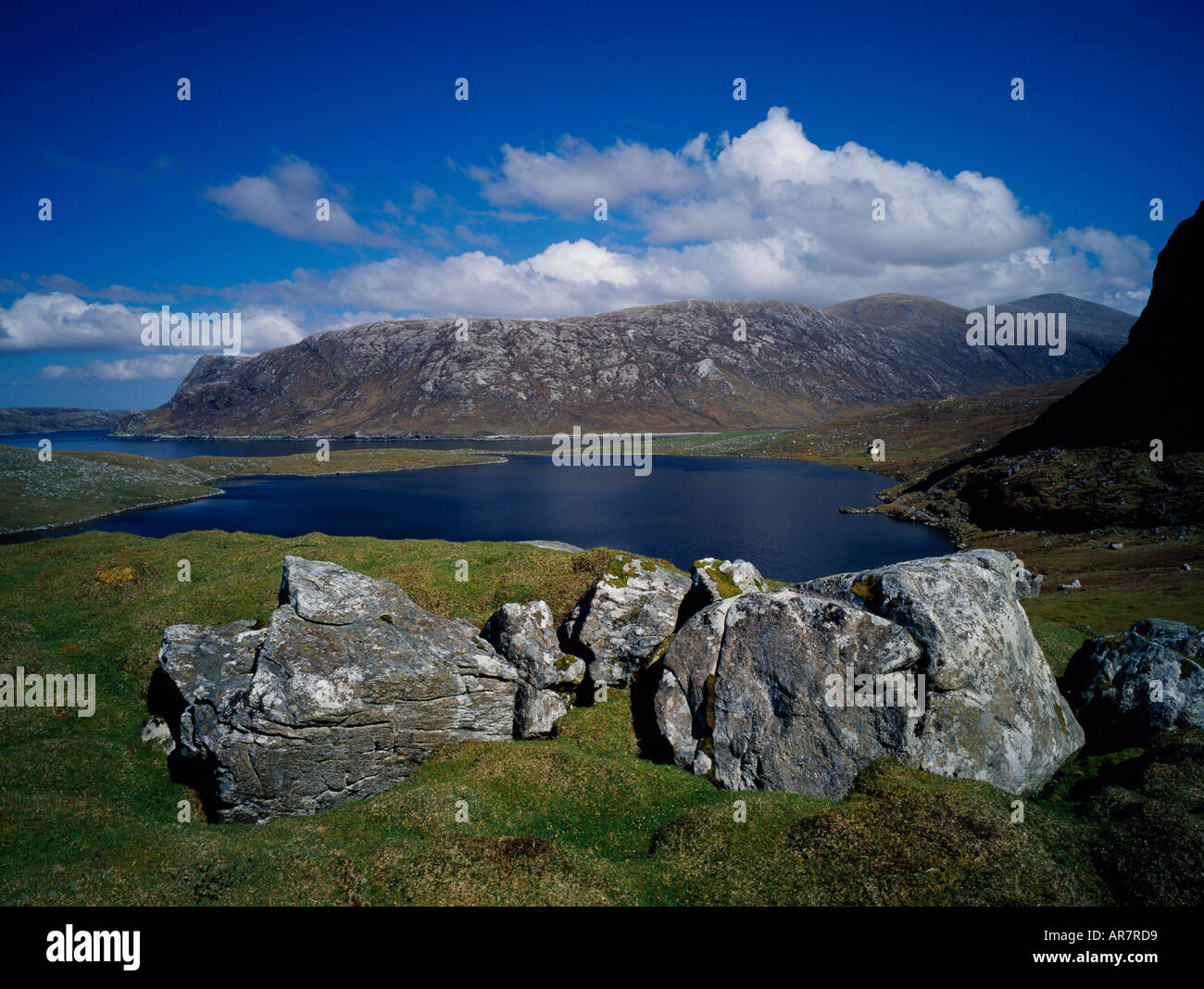 Loch na Cleavag Stock Photo - Alamy