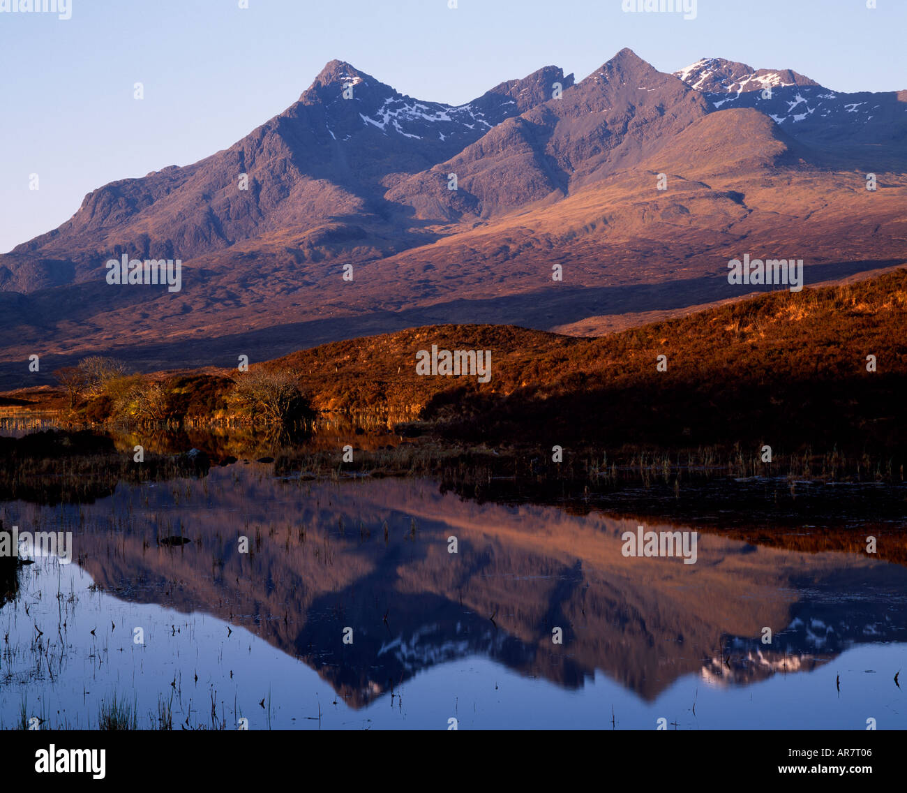 The Cullins from Sligachan Stock Photo - Alamy