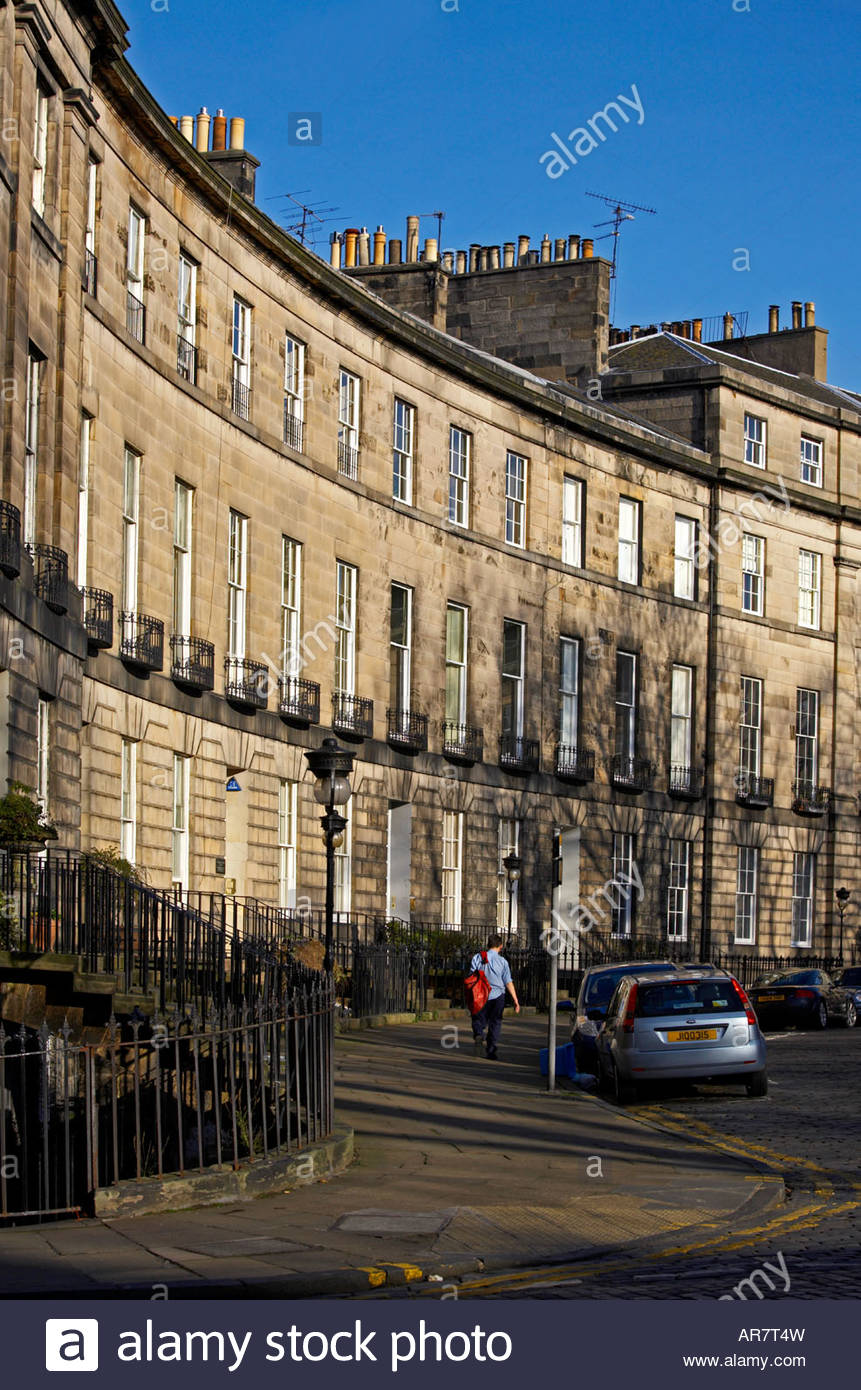 Edinburgh crescent hi-res stock photography and images - Alamy