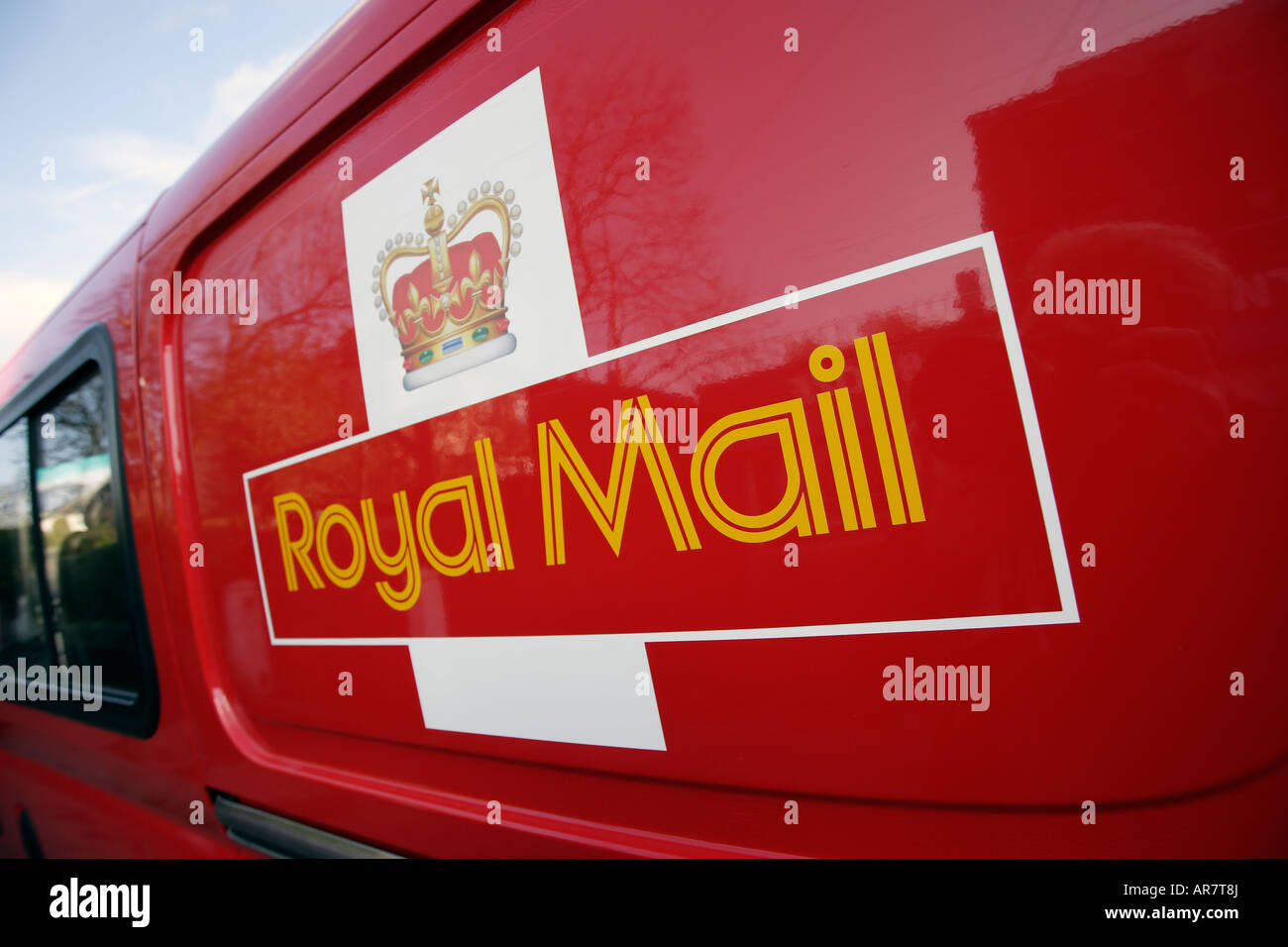 Royal Mail van Stock Photo - Alamy