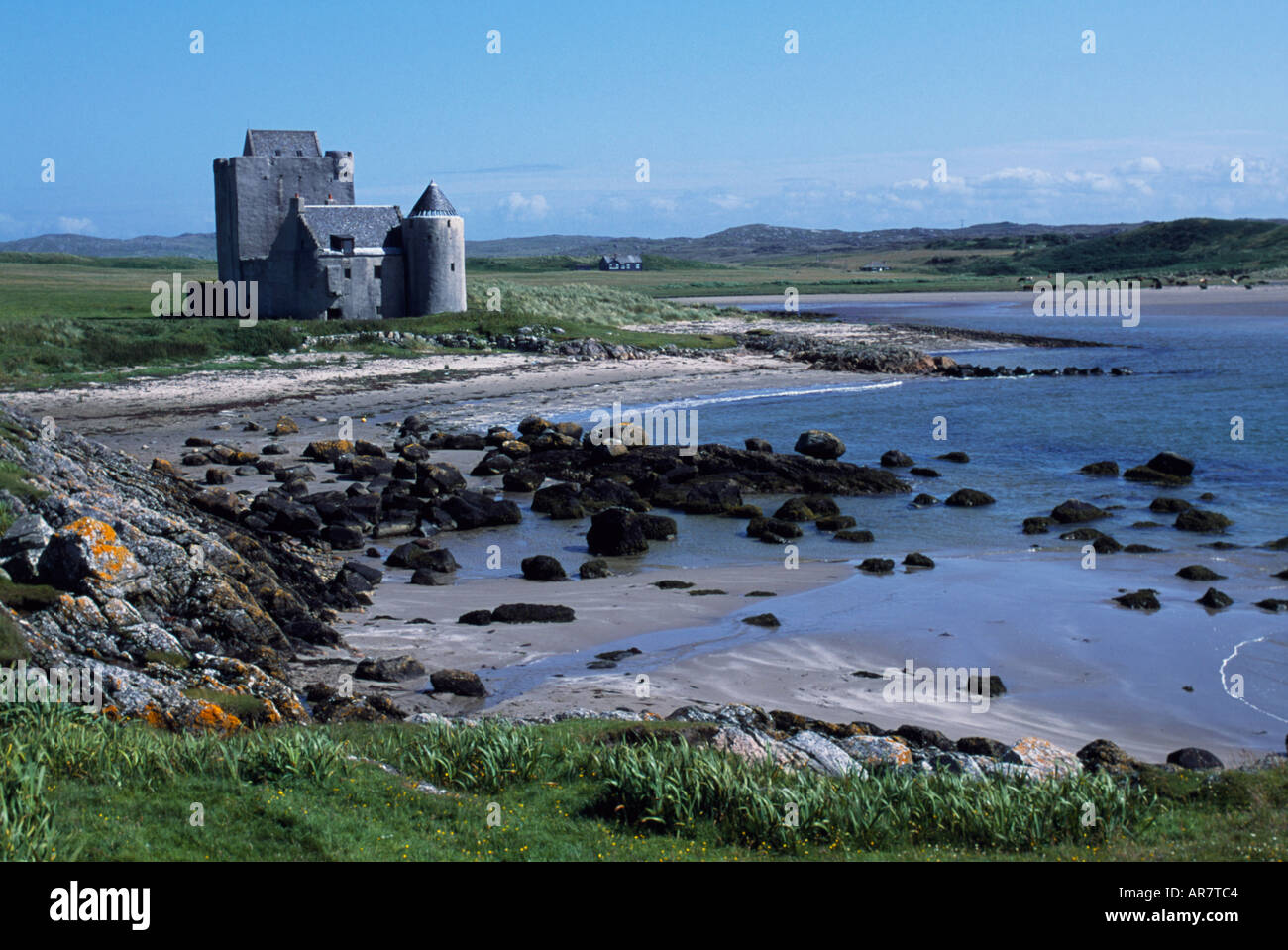 Breachacha Castle built in the fiteenth century and once a MacLean clan ...