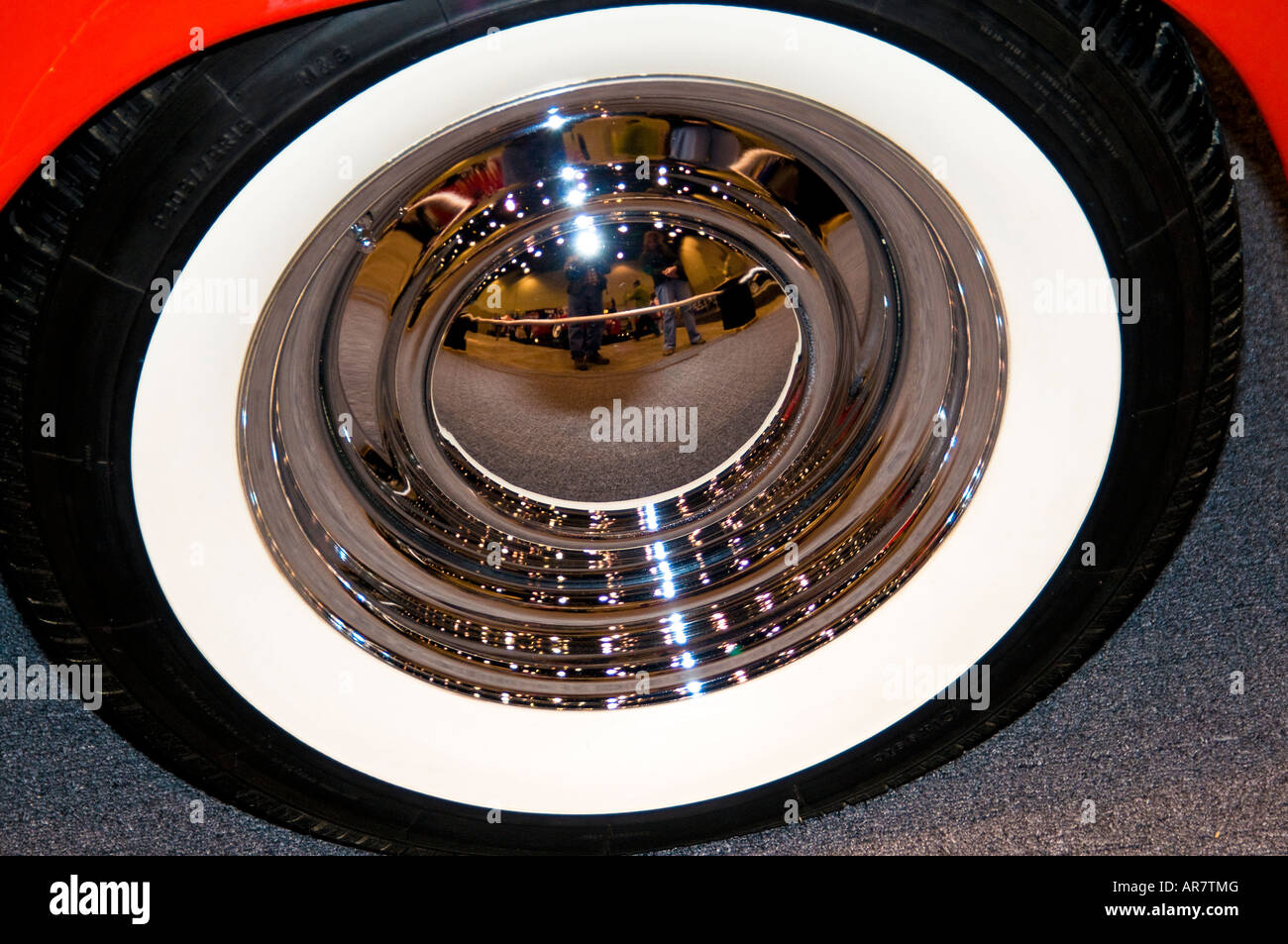 Custom Car Wheel & Tire Stock Photo - Alamy