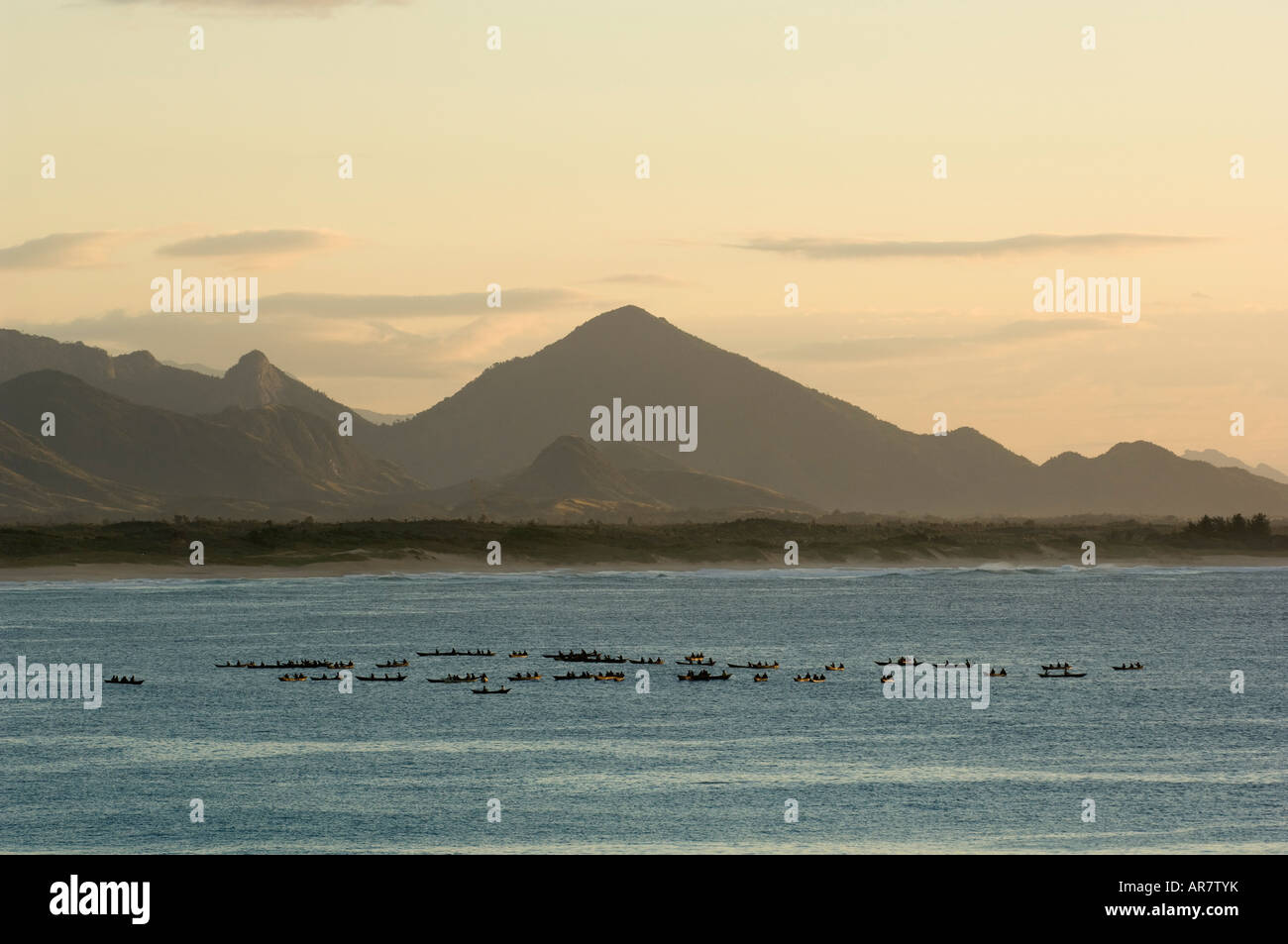 fishing boats in Shipwreck bay, Taolagnaro, Fort Dauphin, Madagascar ...
