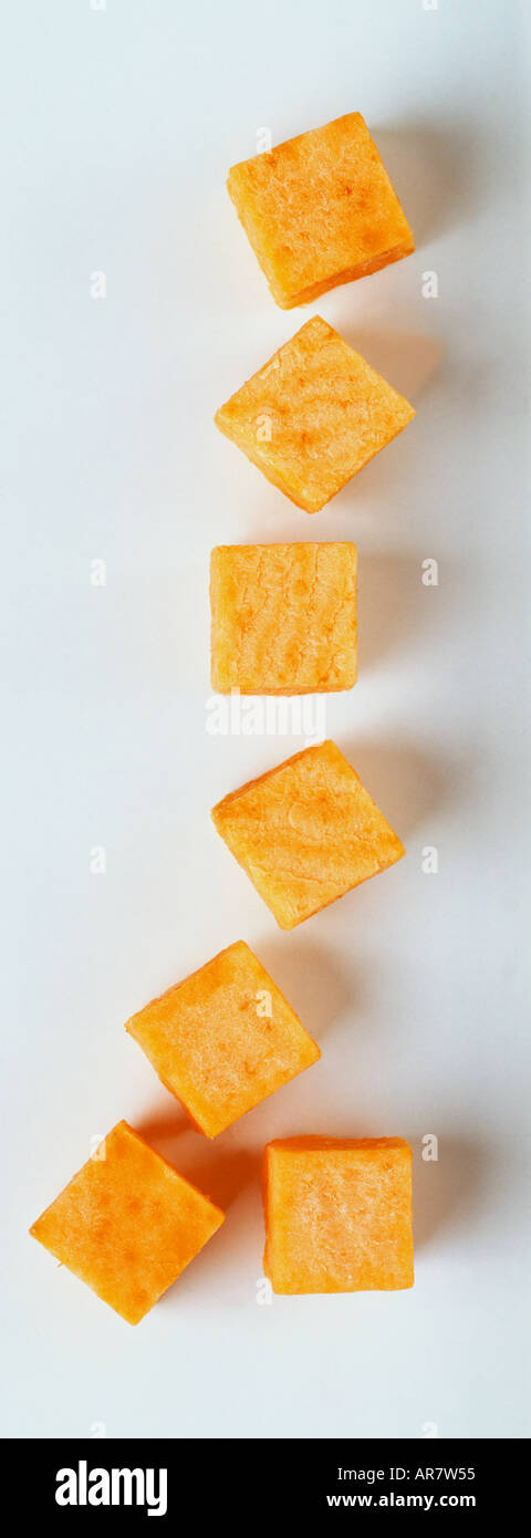 Square sweet potato chips Stock Photo - Alamy