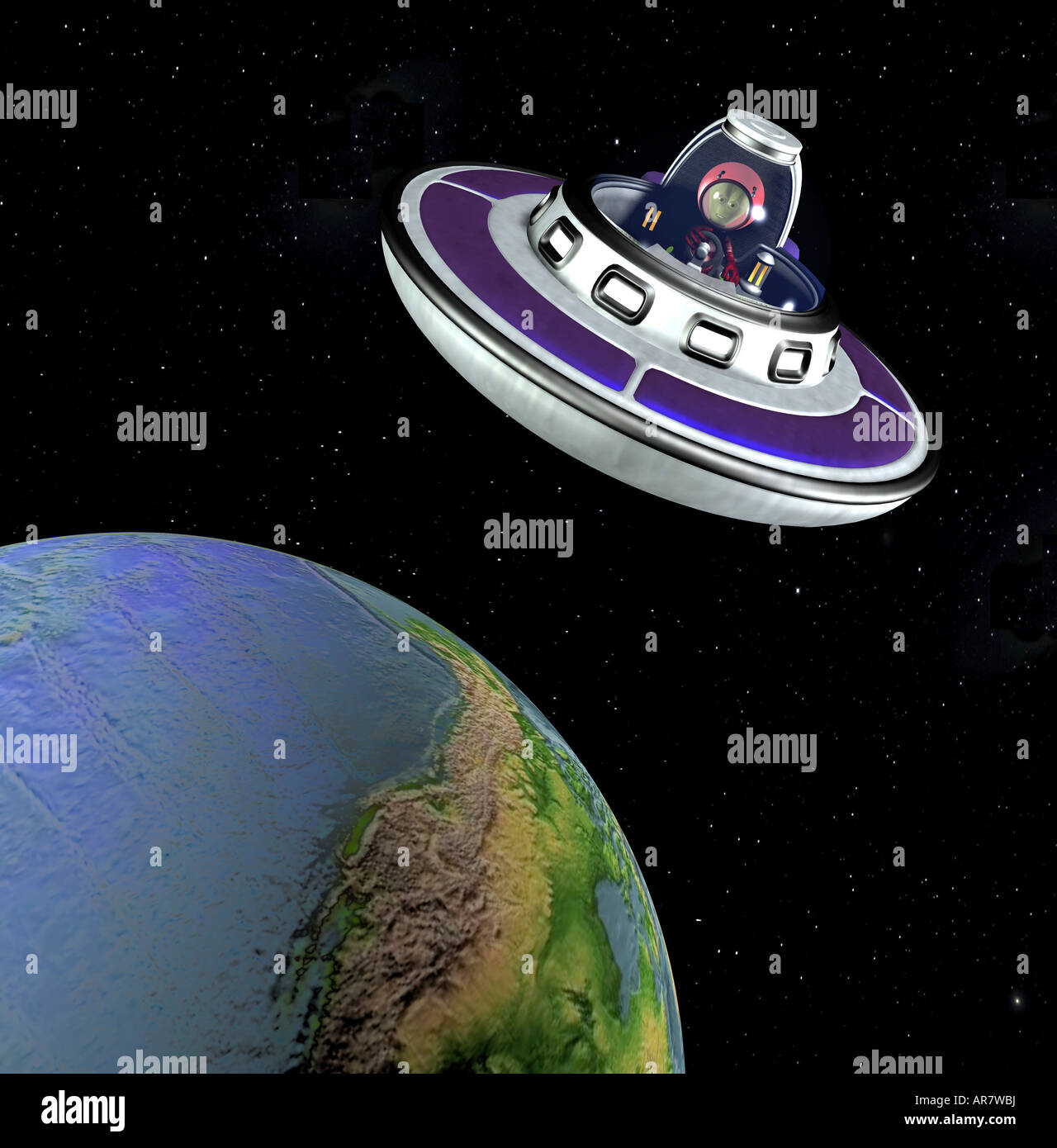 Alien Ufo Ship High Resolution Stock Photography and Images - Alamy