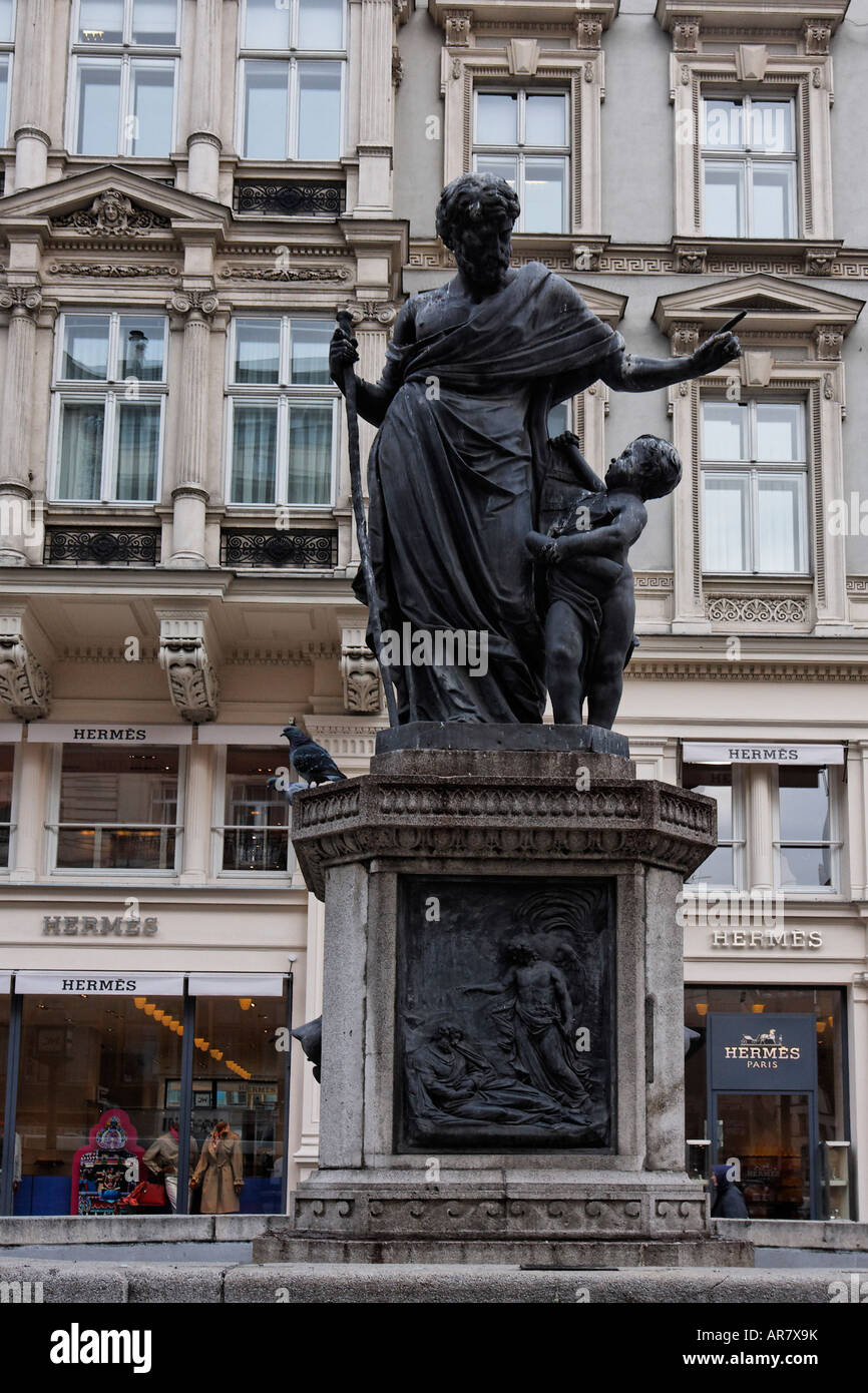 Geography Travel Austria Vienna Street High Resolution Stock ...