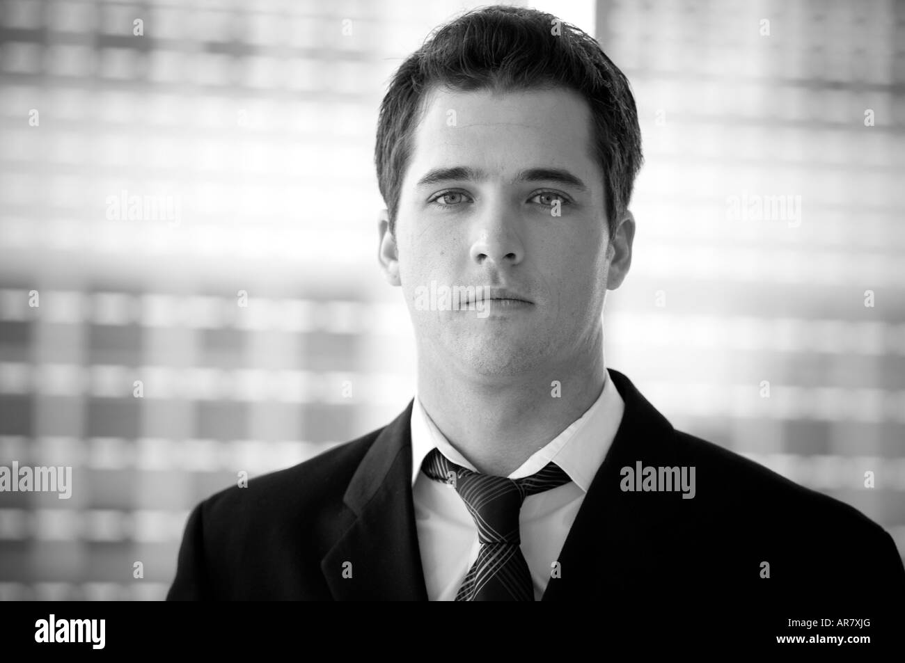 Portrait of a young urban businessman Stock Photo - Alamy