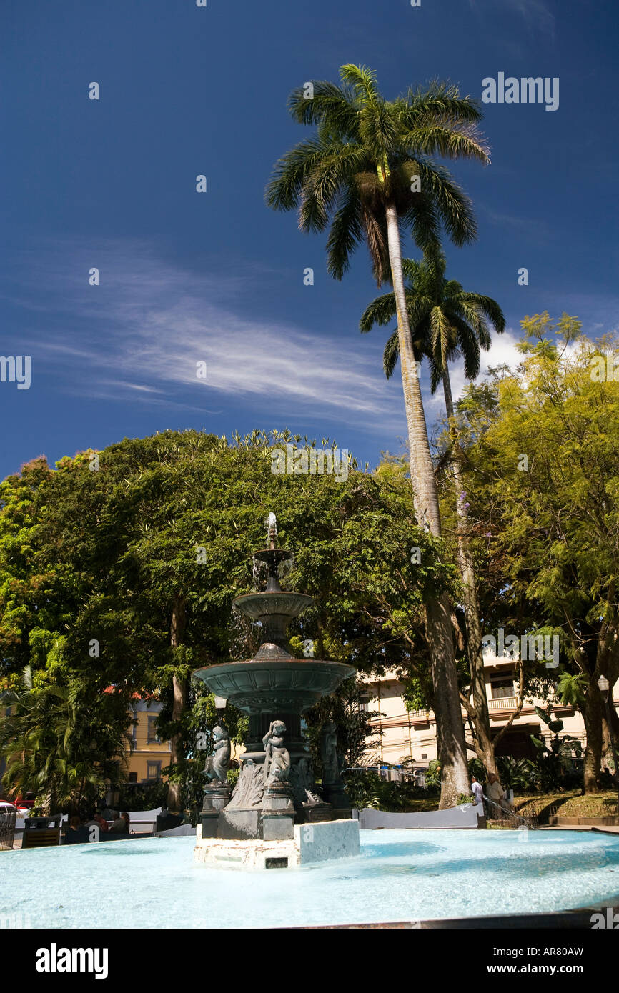 Costa Rica Alajuela Parque Central Stock Photo - Alamy