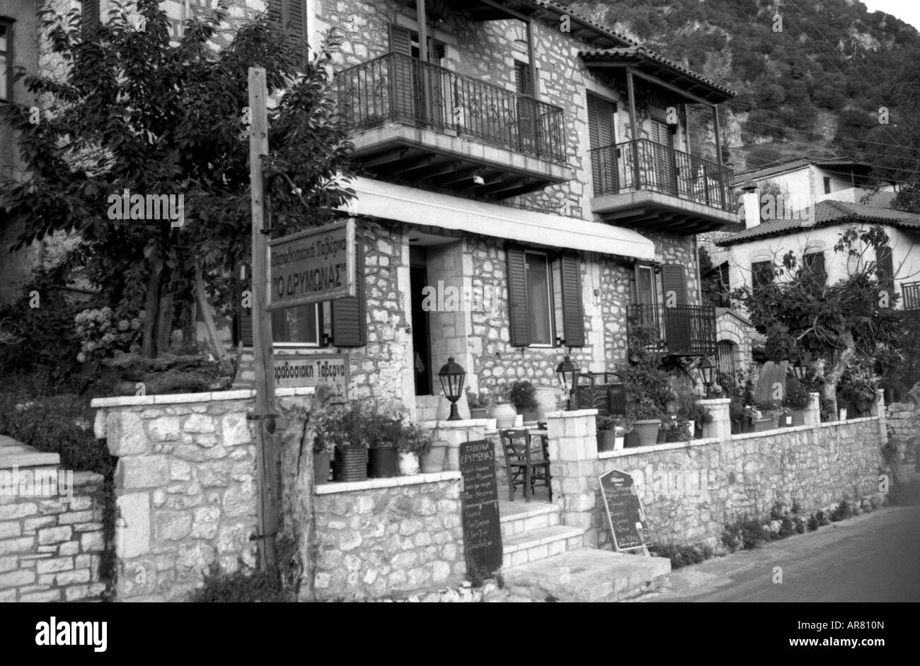 Greece, Stemnitsa village Stock Photo - Alamy