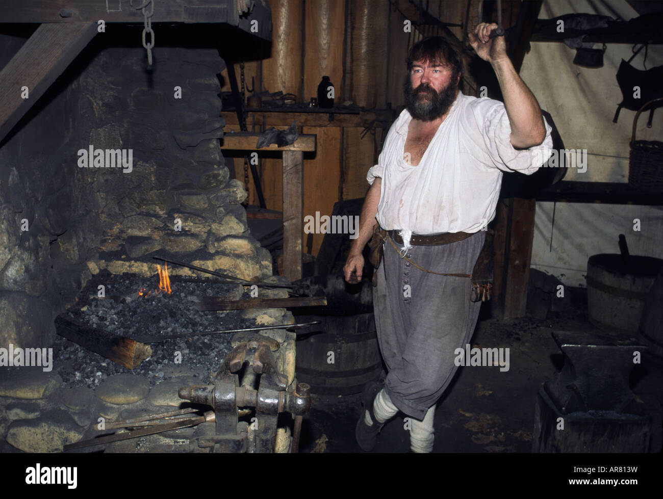 Settlers jamestown hi-res stock photography and images - Alamy