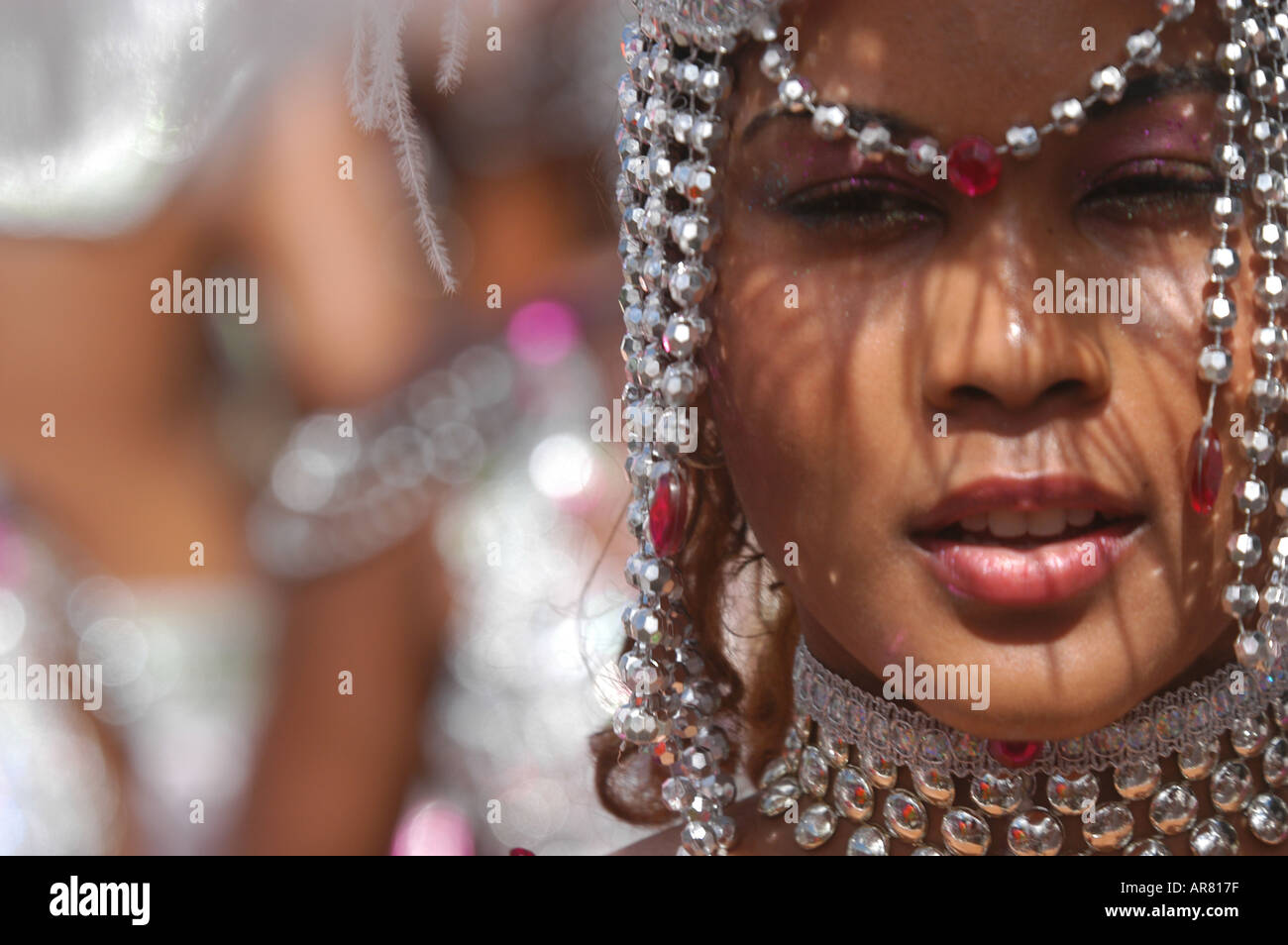 carnival street scene, Trinidad Stock Photo - Alamy